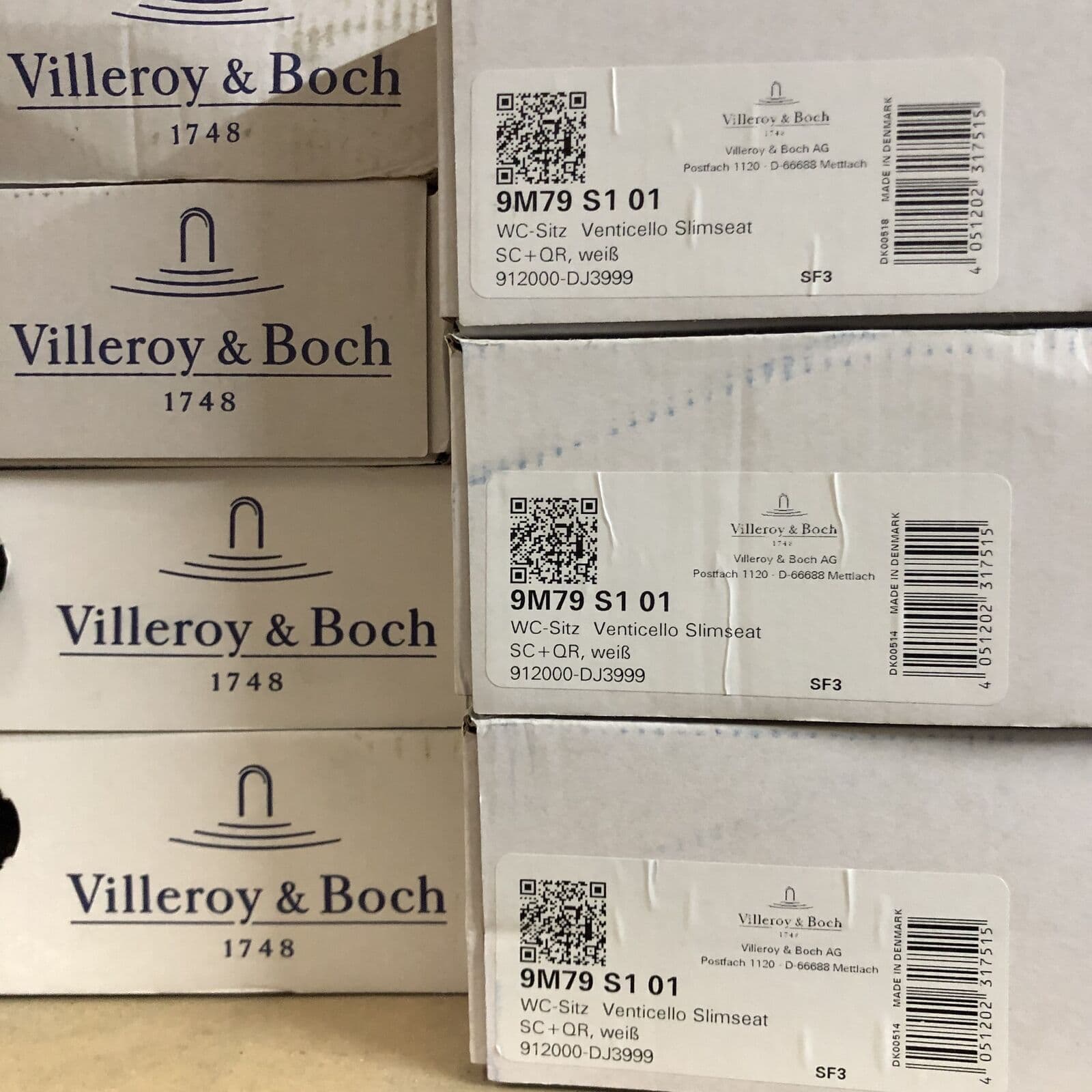 VILLEROY & BOCH VENTICELLO SOFT CLOSING SLIM TOILET SEAT 9M79S101 WC SEAT