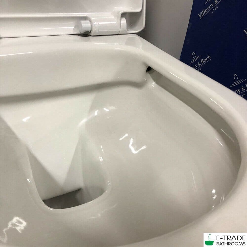 VILLEROY &BOCH VICONNECT WC FRAME PLATE ARCHITECTURA RIMLESS SOFT ...