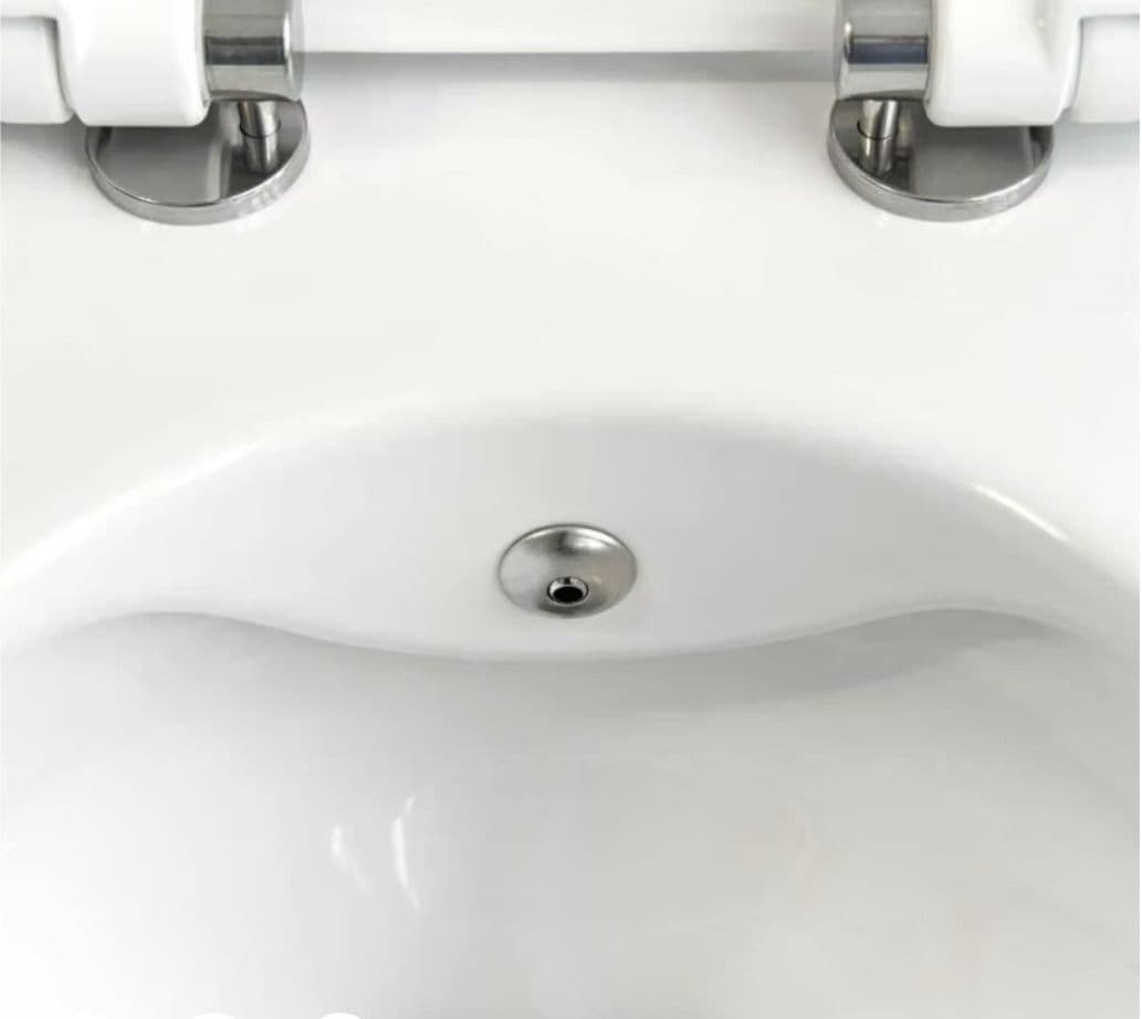 Wall Hung Rimless Turkish Toilet with Combined bidet function