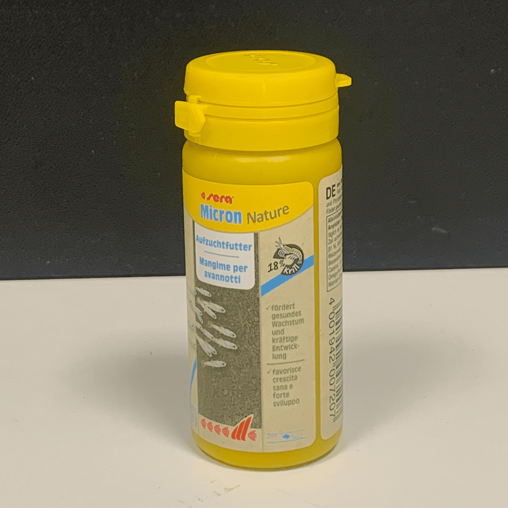 Sera Micron fry food