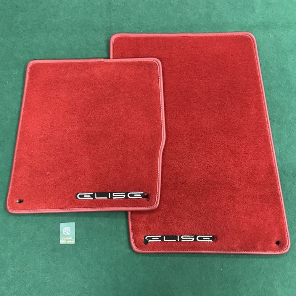 Carpet Mat Set Red RHD Elise S2 067