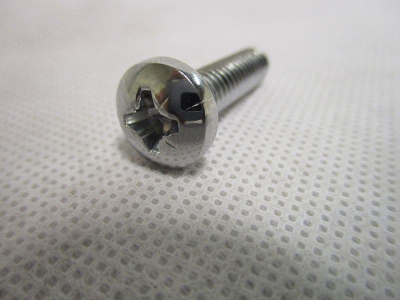 Chrome Rear Bumper & Dash Bolt 034