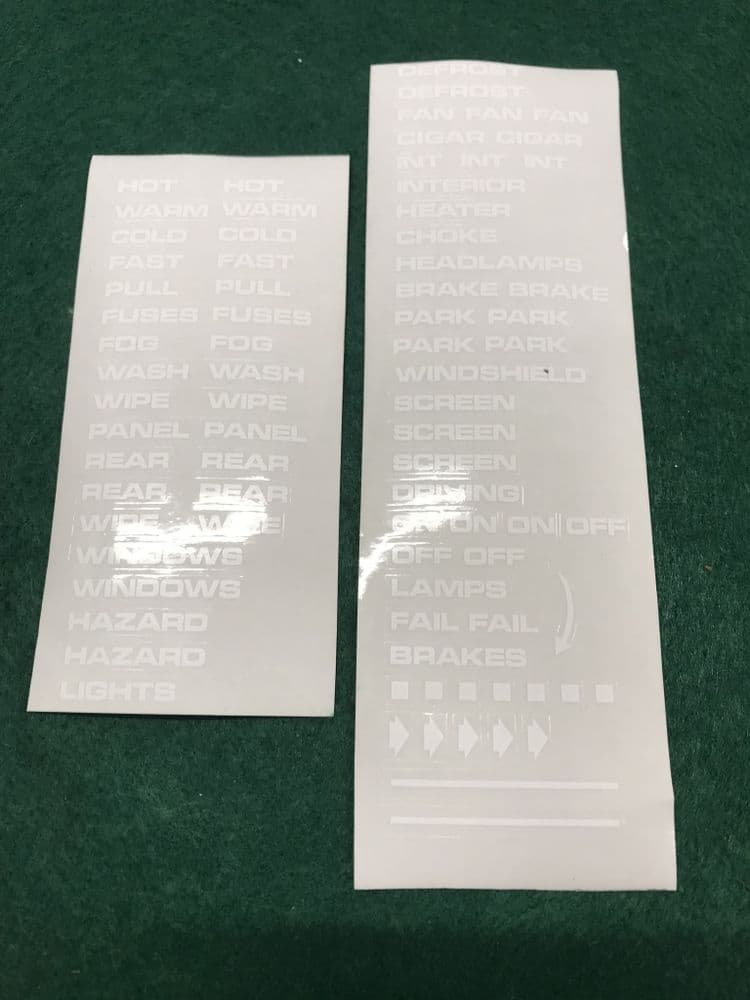 Decal Set Dashboard 280