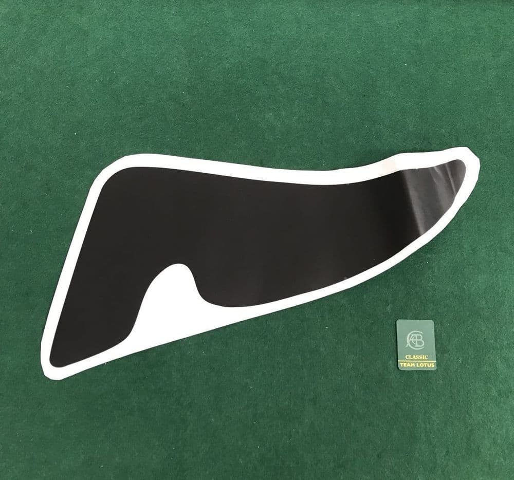 Decal Stone Chip Sill RHS Black 801