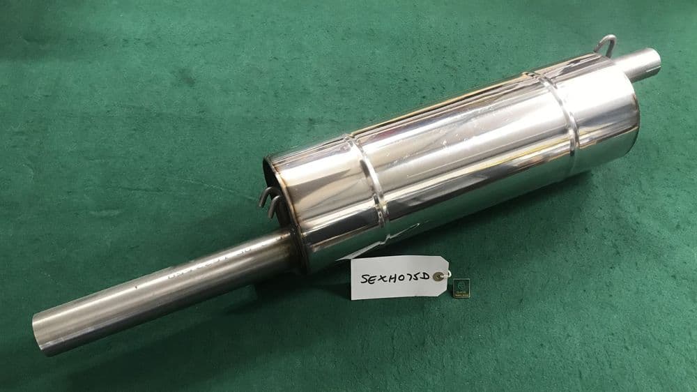 Silencer Rear 2/Car D S 291