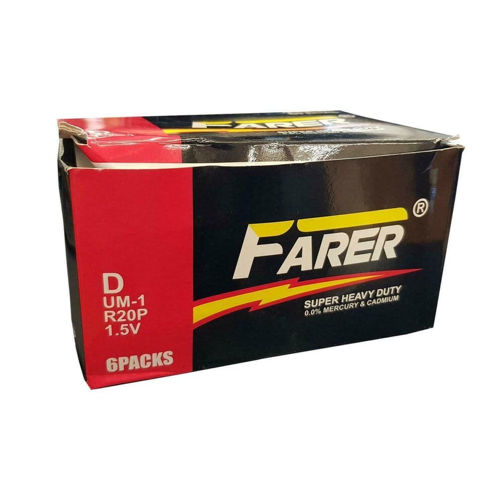 1 box 12 batteries Type D 1 5V BATTERIES torch light lamp battery radio