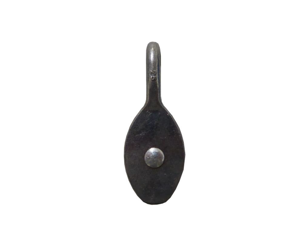 1" SINGLE SHEAVE AWNING PULLEY with FIXED EYE marquee line boat flag pole