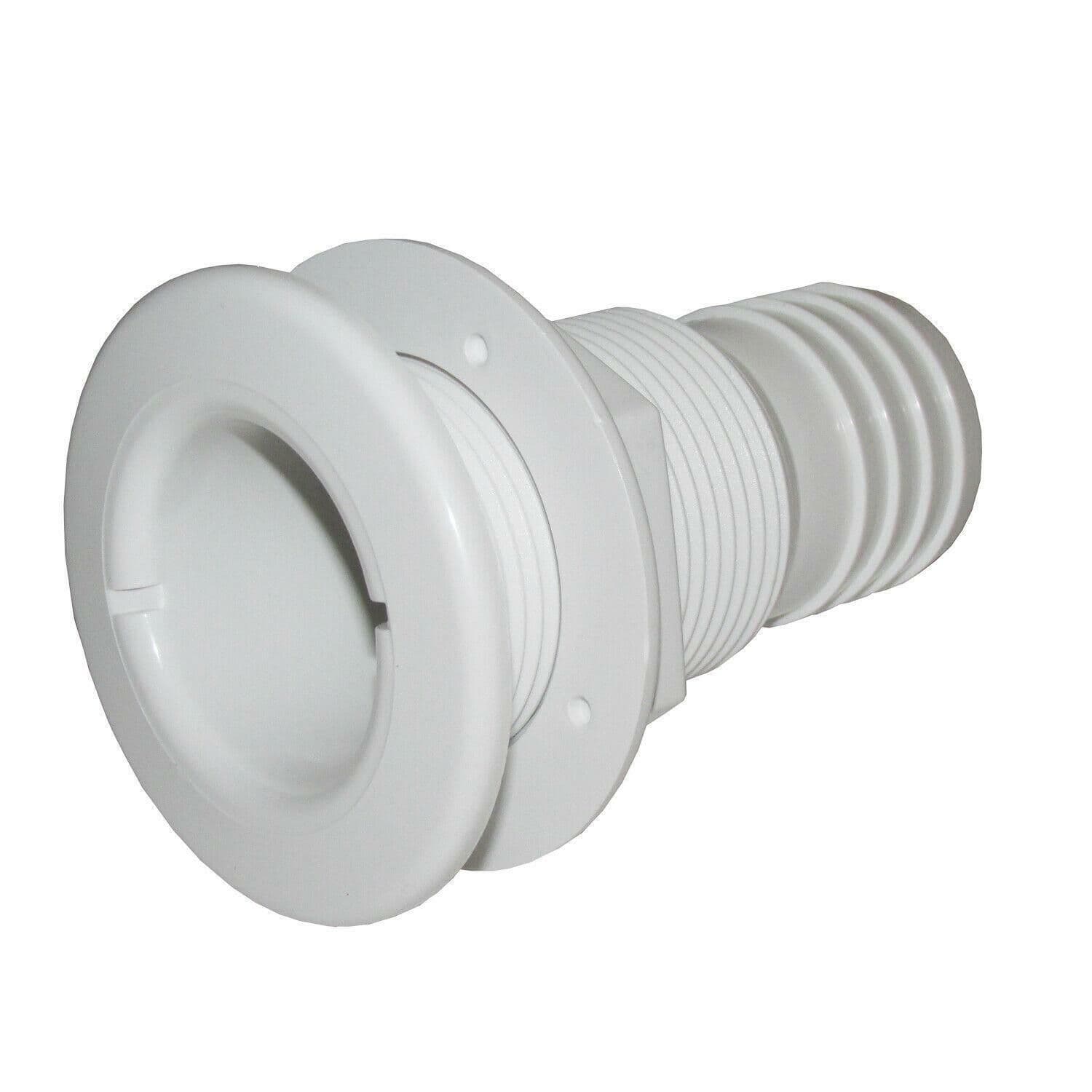 1 1/4" BOAT PLASTIC DRAIN SOCKETS - BILGE THROUGH HULL SKIN PUMP yacht ...