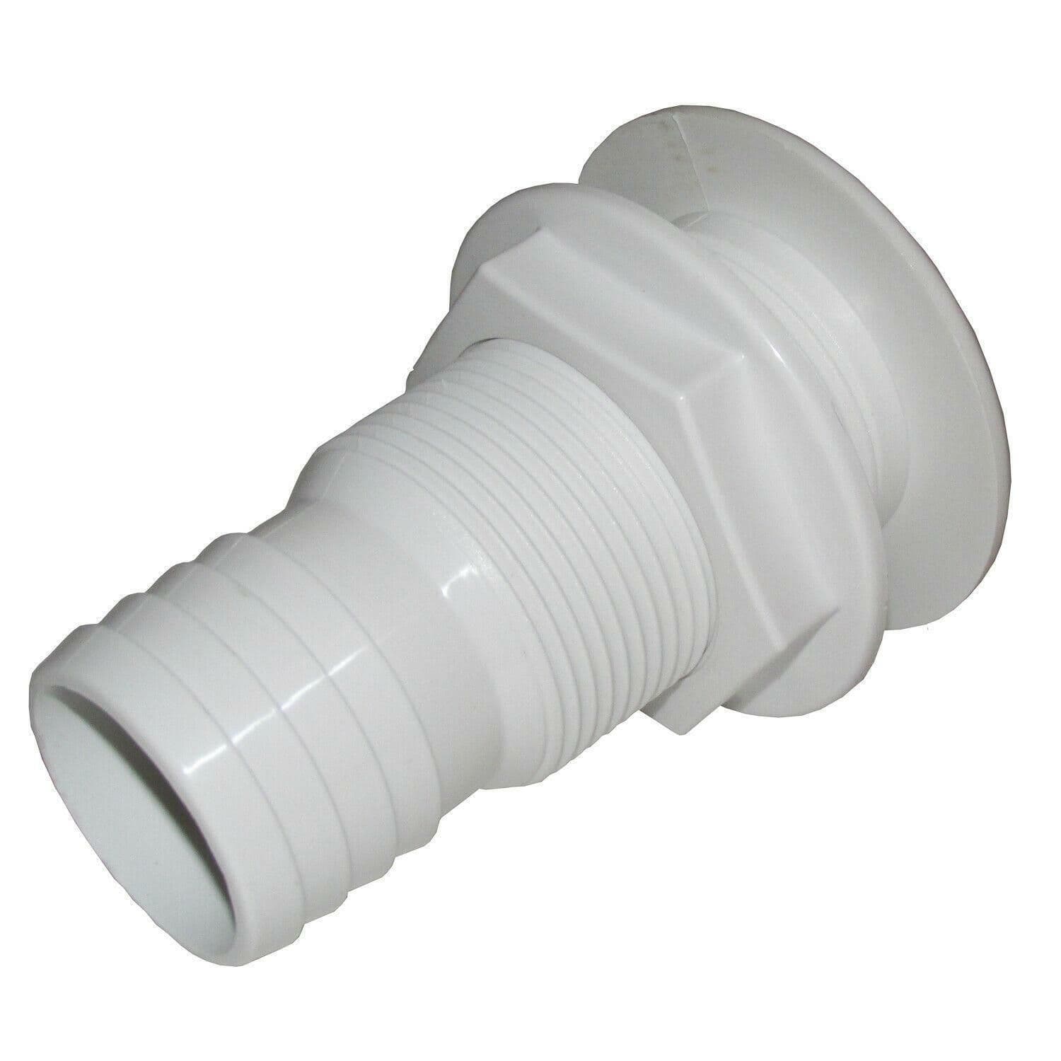 1 1/4" BOAT PLASTIC DRAIN SOCKETS - BILGE THROUGH HULL SKIN PUMP yacht ...