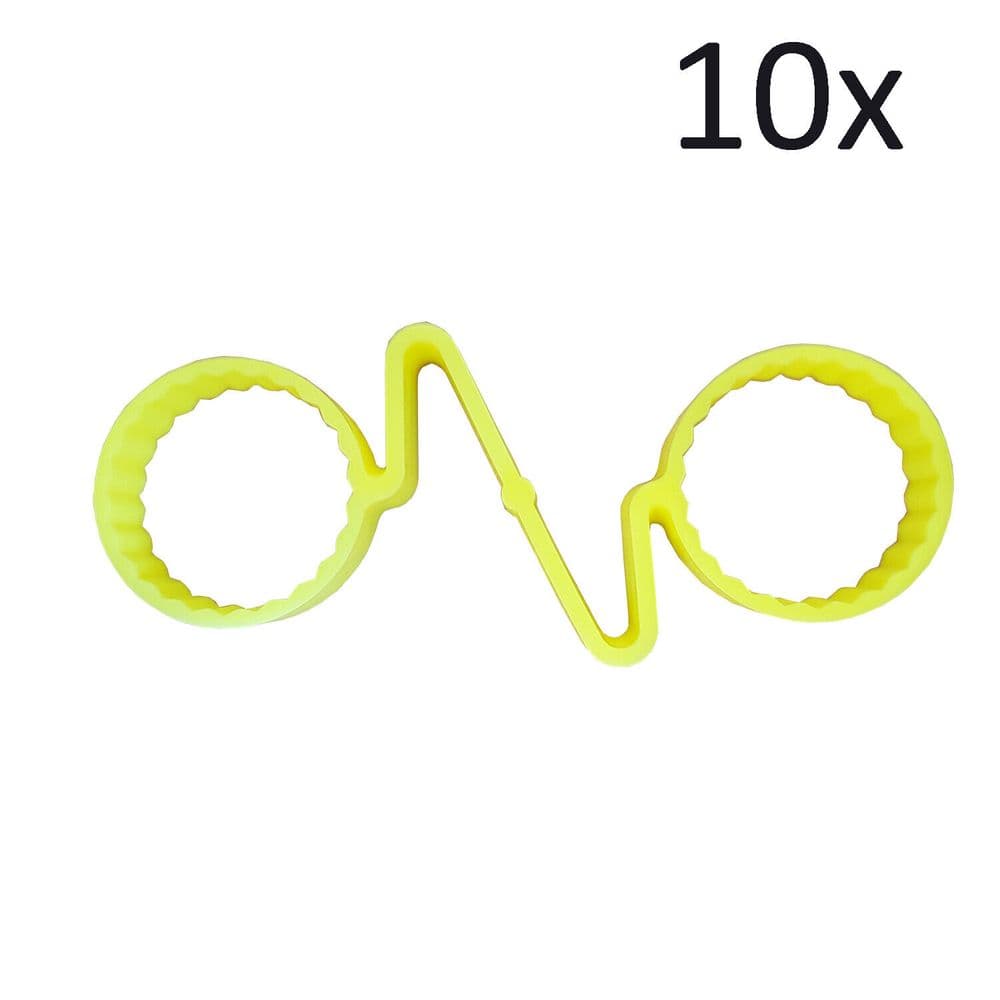 10 x 38mm UNIVERSAL WHEEL NUT CHECKLINK INDICATORS truck trailer double ...