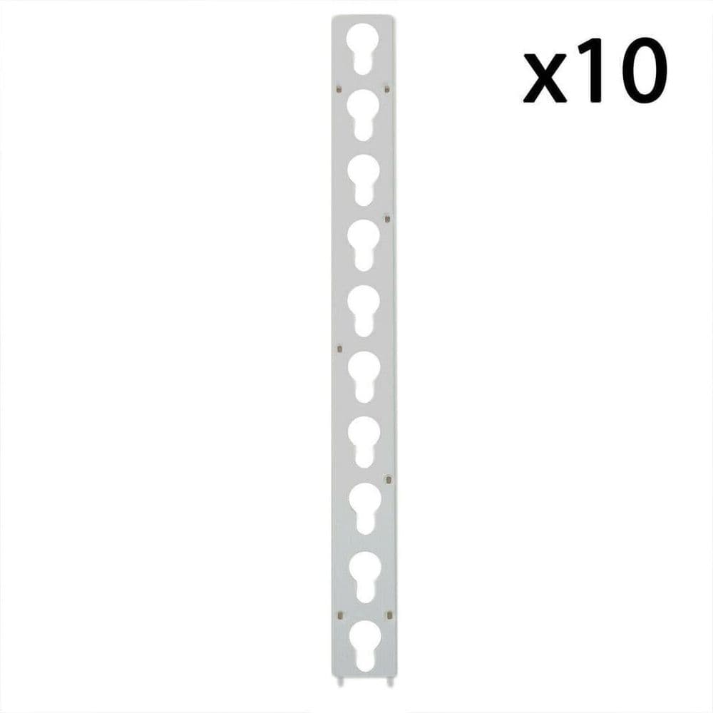 10 x KEYHOLE RAIL TRACKS equestrian pole showjumping jump cup track ...