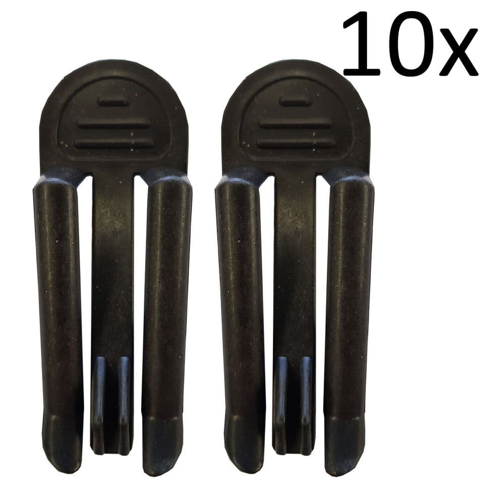10 x RUBBISH WASTE BIN BAG CLIP HOLDER garbage basket clamp