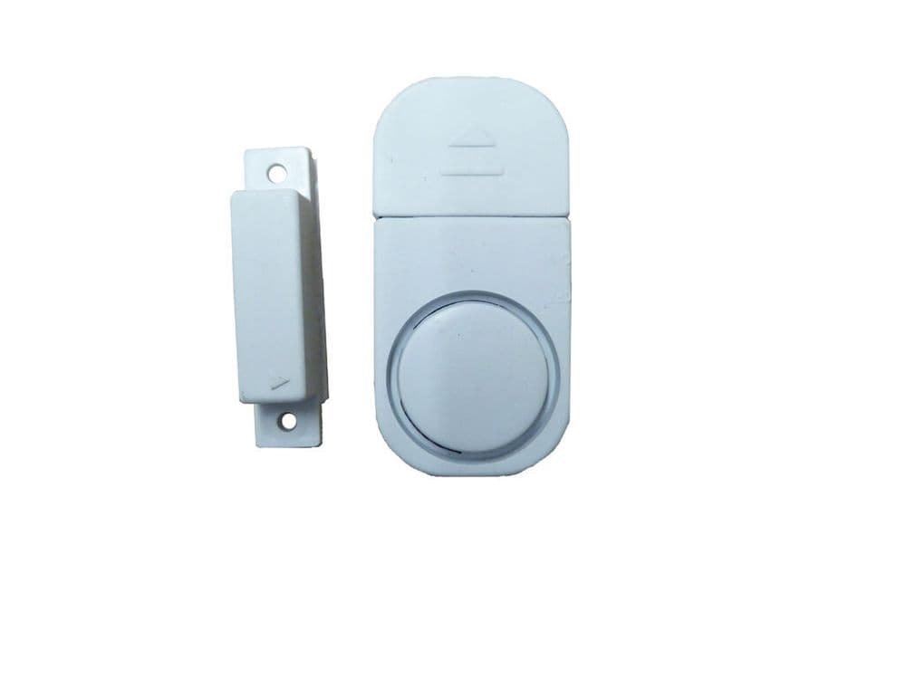 10 x WIRELESS WINDOW and DOOR ALARM - burgular sensor security caravan home