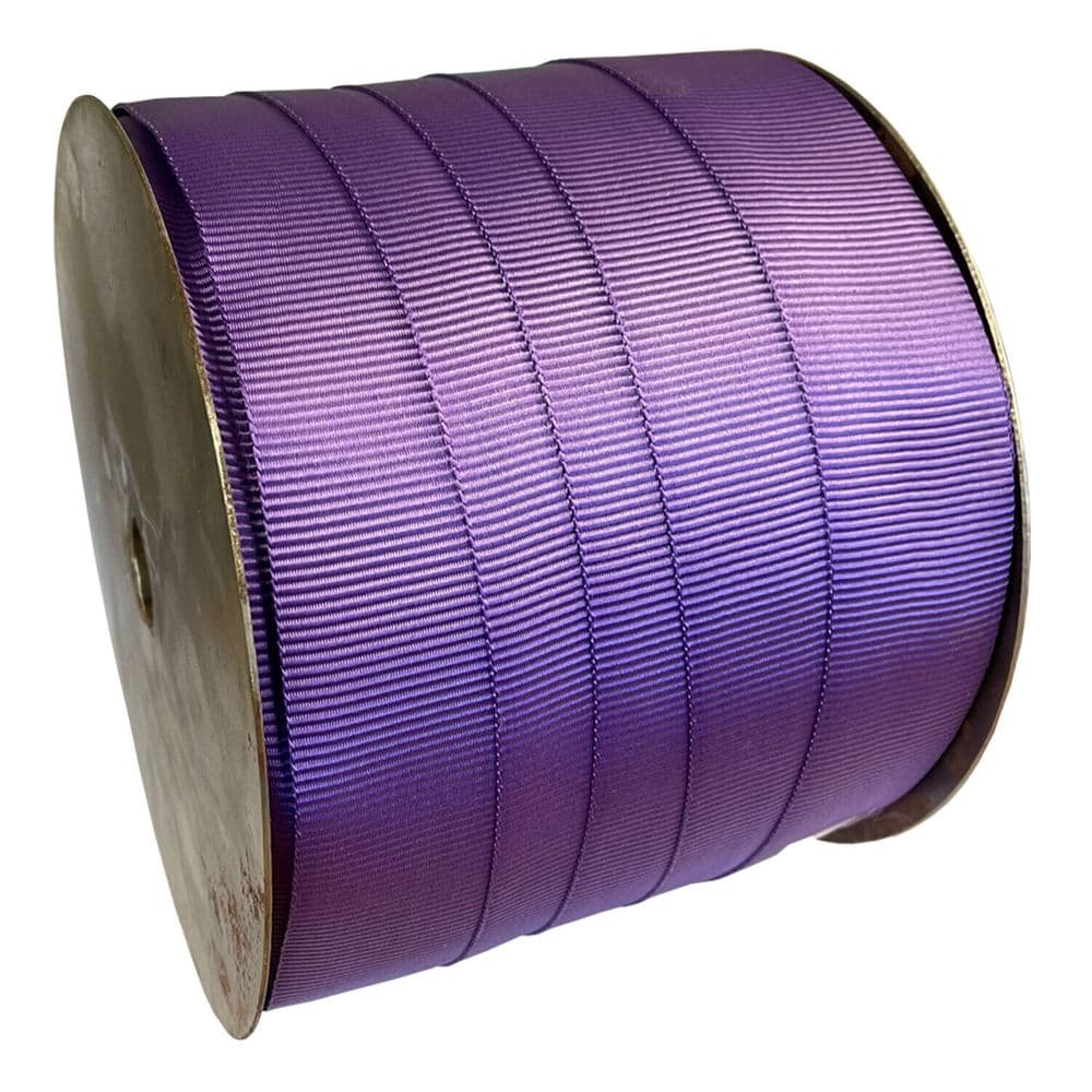 100 metres x 40mm PURPLE POLYPROPYLENE WEBBING straps lashings belt lead