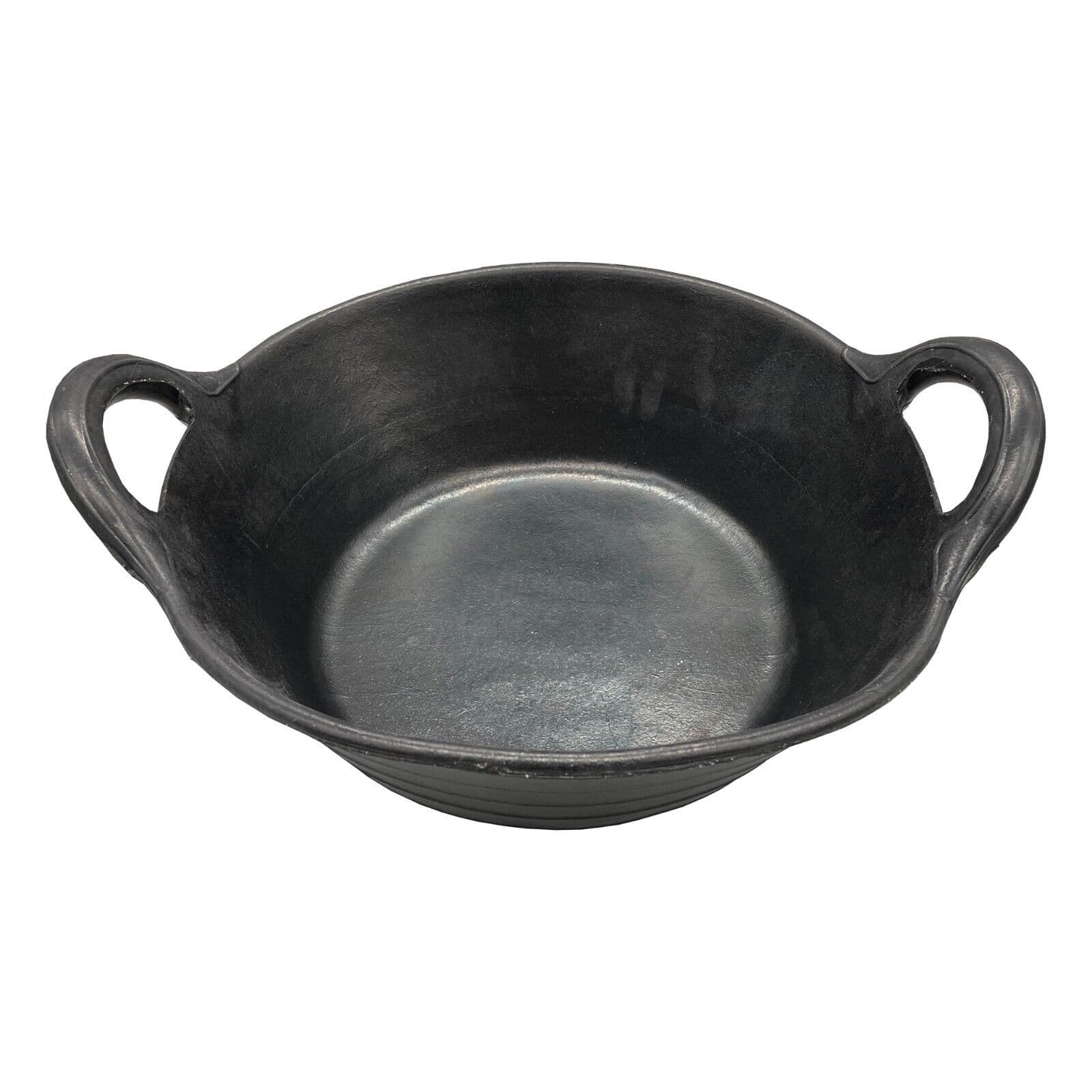 12 Litre Rubber Skip Feed Bucket Tub Water Trough cattle horse ...