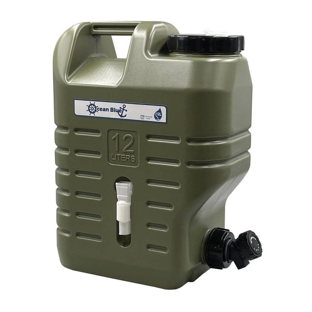 12L Water Carrier Food Safe Carp Fishing Camping Caravan Boat Motorhome ...