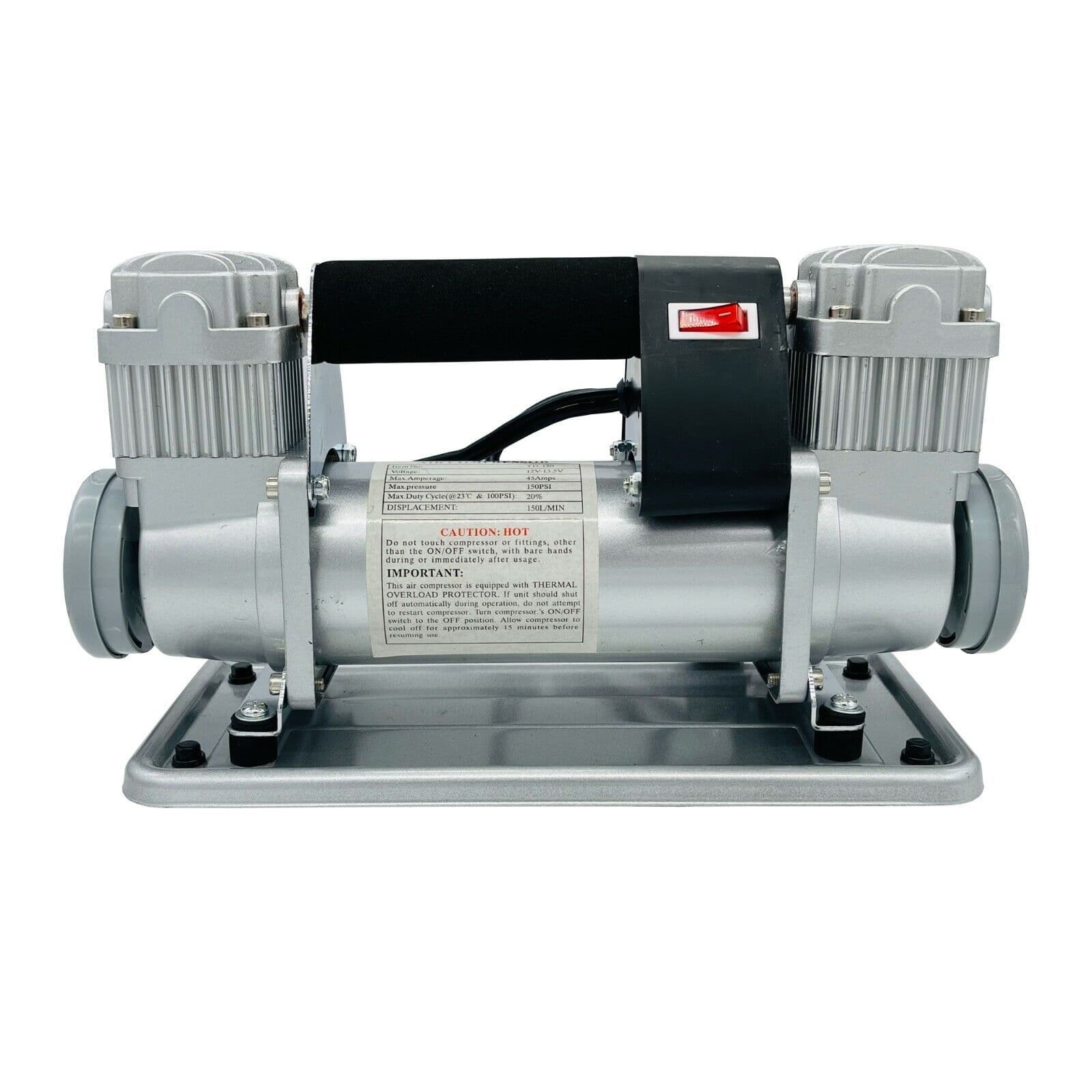 12v / 24v x 50A x 150PSI x 150L/min air compressor D-002 4 x 4 off road 4WD