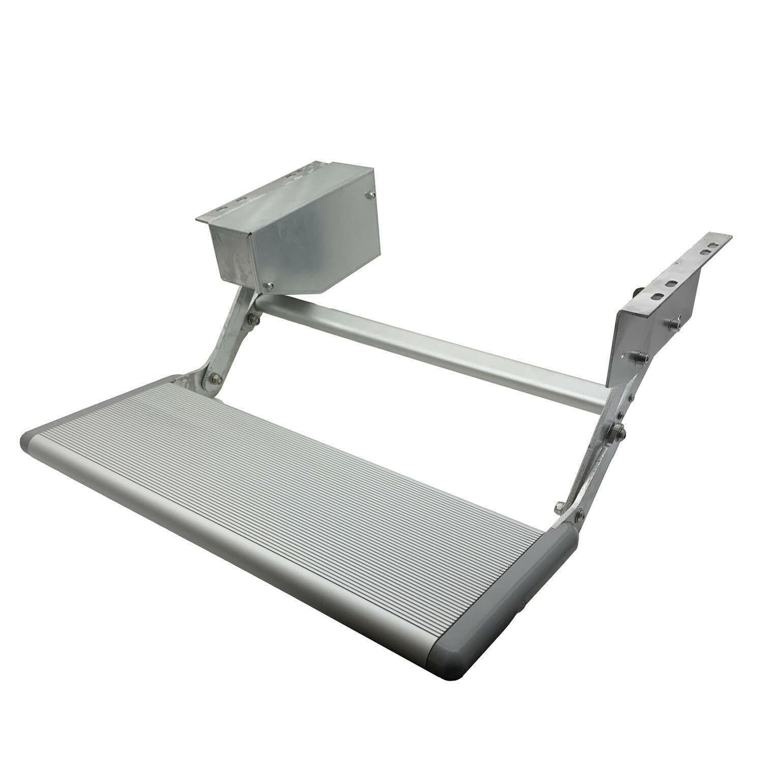 12V DROPDOWN ELECTRIC 575mm x 240mm FOLDING SINGLE STEP motorhome campervan