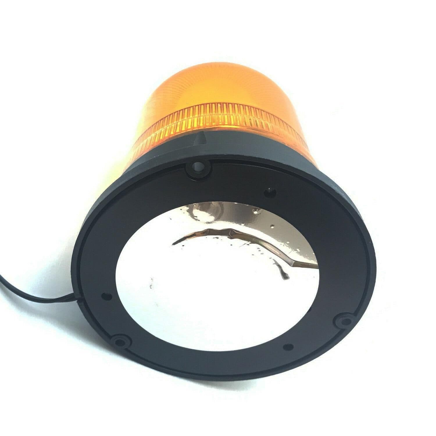 12v MAGNETIC AMBER REVOLVING FLASHING BEACON WARNING LIGHT recovery