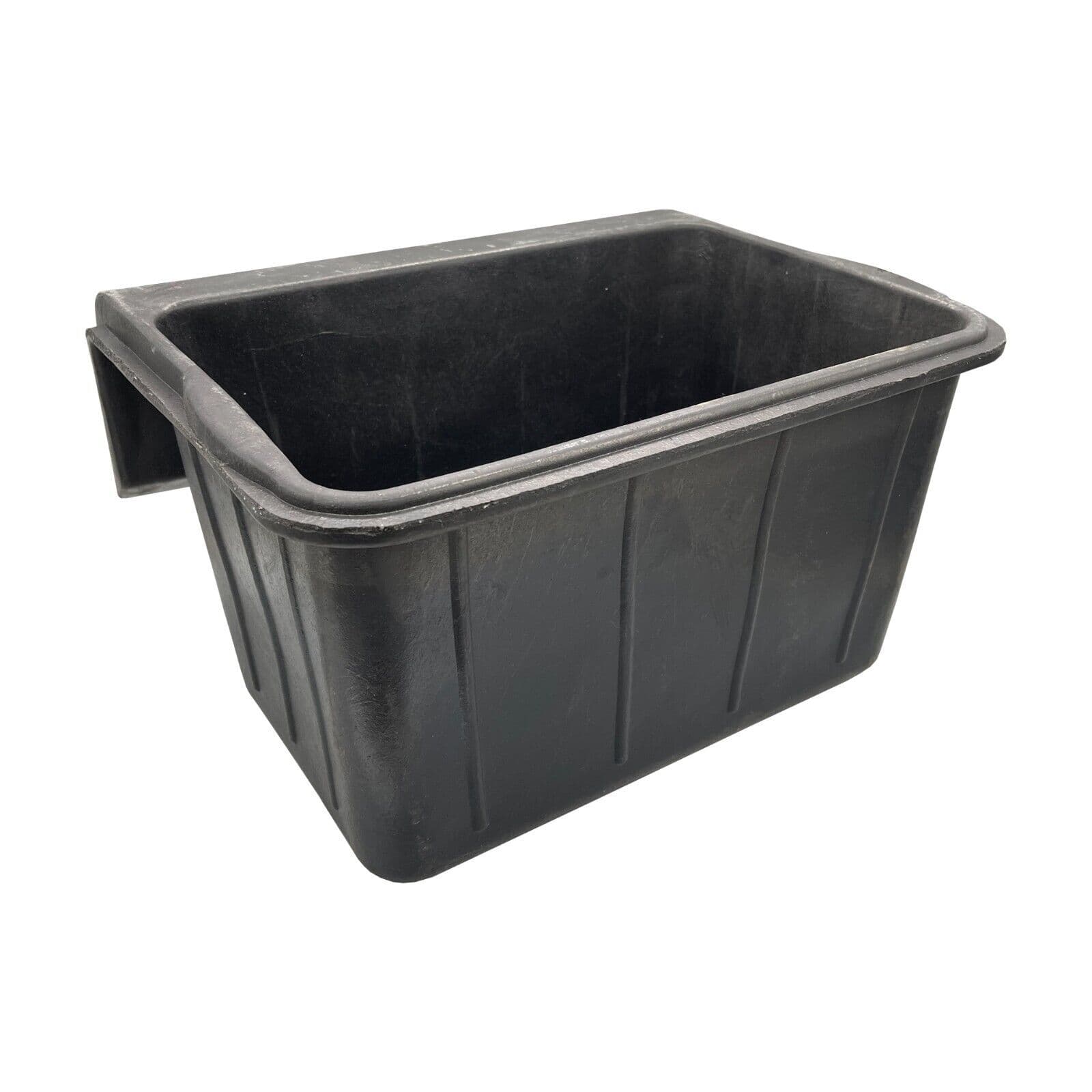 16 Litre Rubber Hanging Manger Skip Feed Bucket Water Trough horse ...