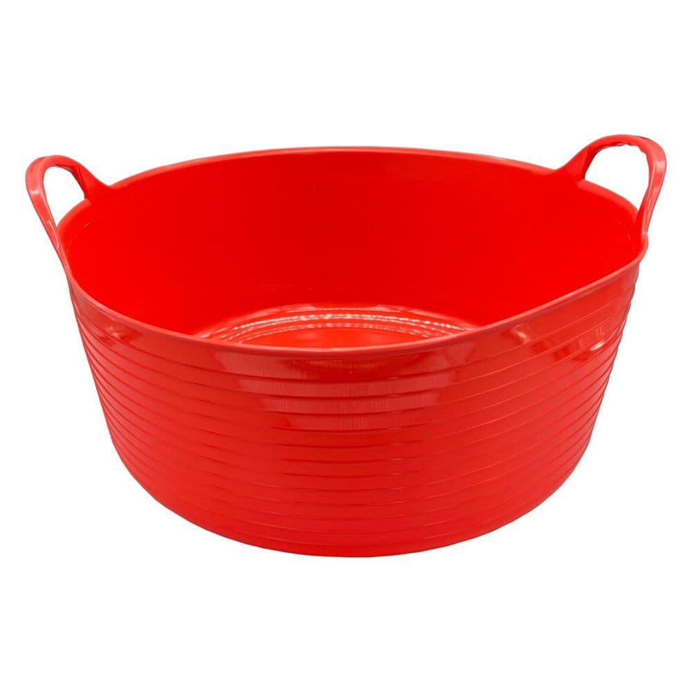 16 Litre Shallow Skip Feed Tub Water Trough Bucket horse cattle ...