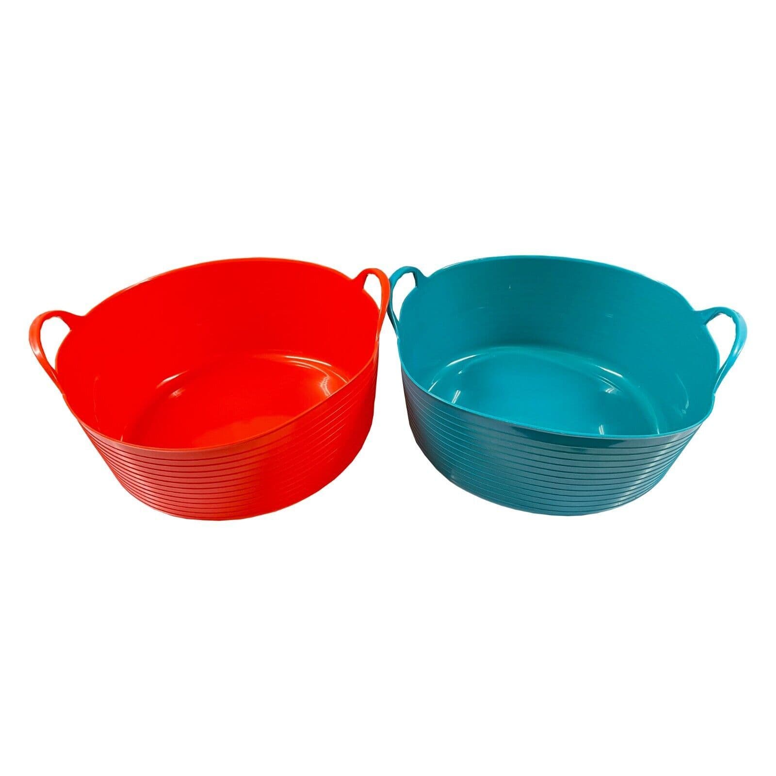 16 Litre Shallow Skip Feed Tub Water Trough Bucket horse cattle ...