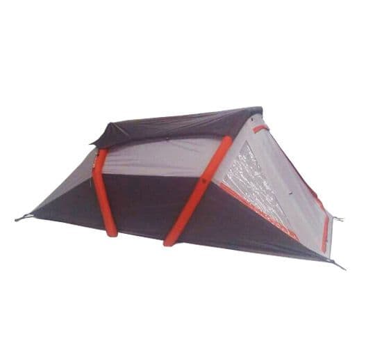 2 MAN INFLATABLE AIR TENT with PUMP and CARRY BAG camping caravan motorhome