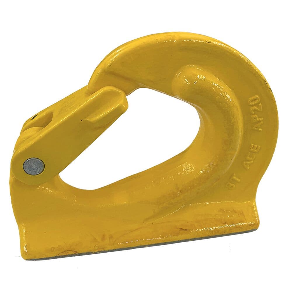 2 TON WELD ON HOOK lifting excavator pulling jcb trailer tractor atv