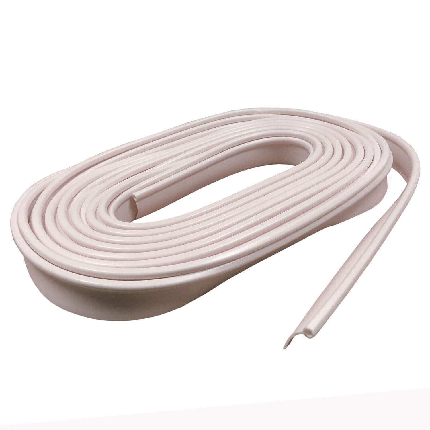 2 x 12 metre lengths WHITE CARAVAN AWNING RAIL PROTECTOR STRIP ...