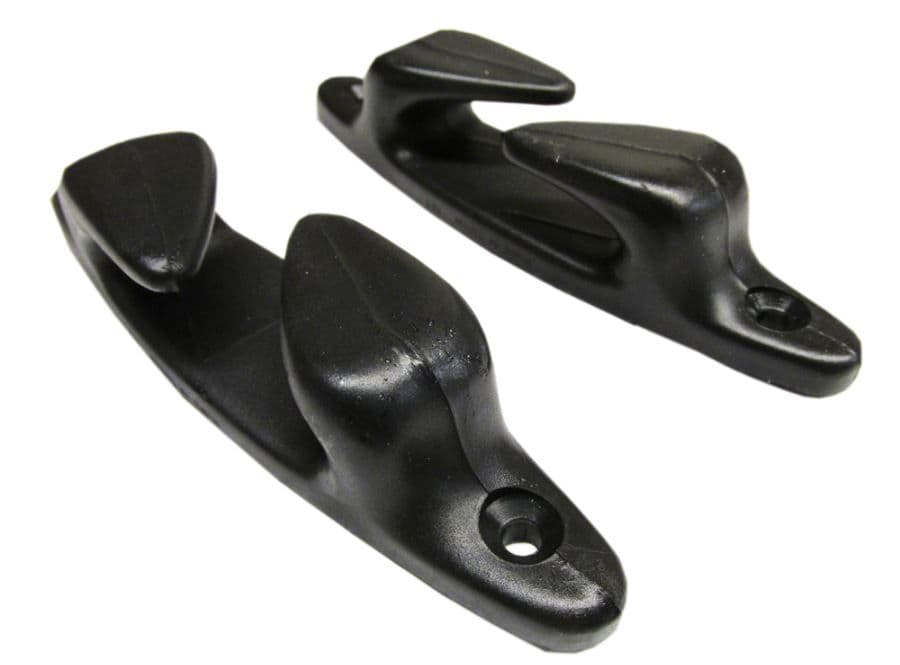 2 x 150mm NYLON MARINE SKENE TYPE FAIRLEAD DECK CLEAT boat rope fender