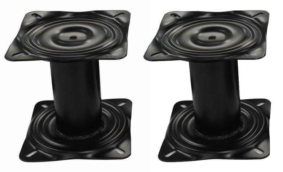 2 x BOAT SEAT PEDESTALS 7" FIXED HEIGHT PEDESTAL STAND fishing cruiser ...