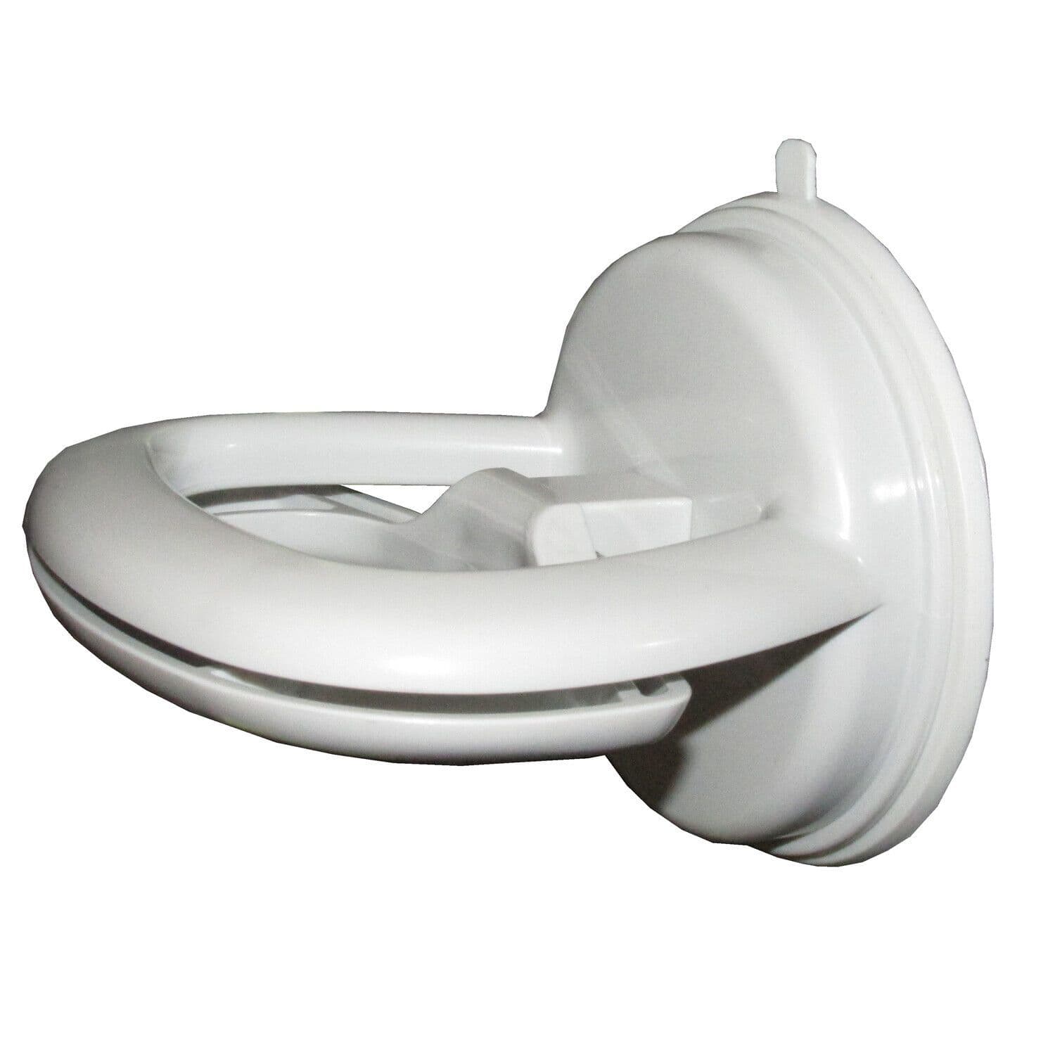 2 x ROUND SUCTION HELPING SUPPORT HANDLES bathroom safety mobility aid ...