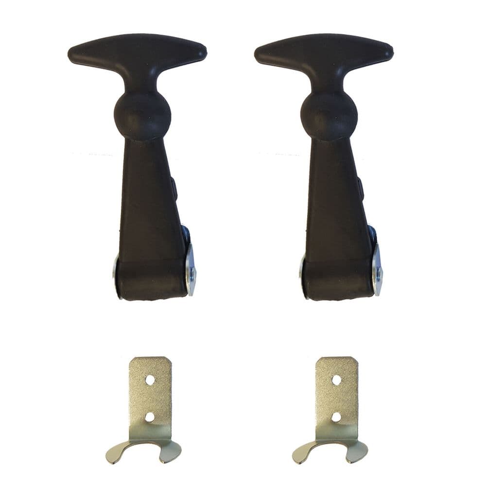 2 x RUBBER BONNET SUPPORT FASTENER DOOR CATCH AP80703-5 truck horsebox ...