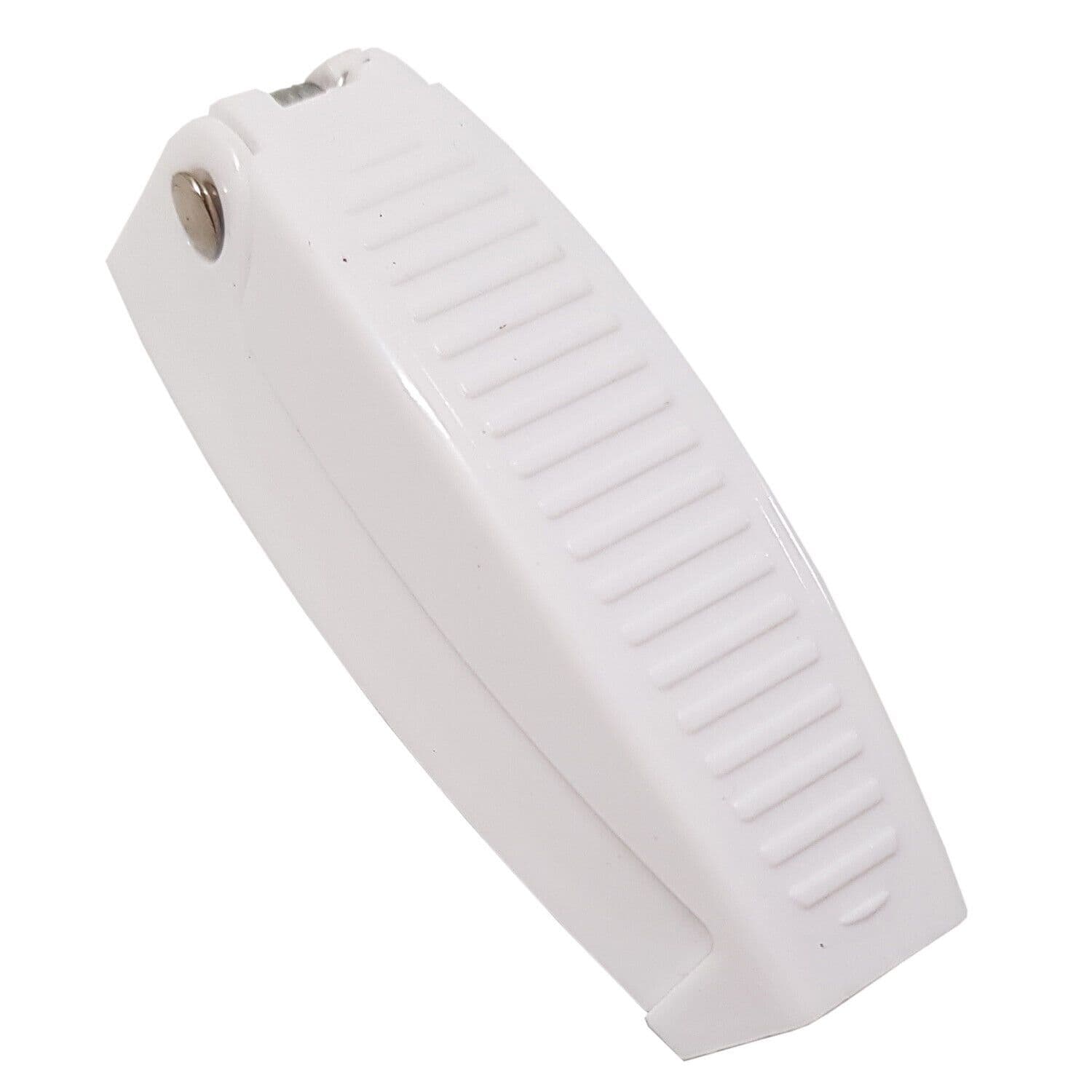 2 x RV AMERICAN MOTORHOME WHITE BAGGAGE DOOR LATCH CATCH boat caravan ...