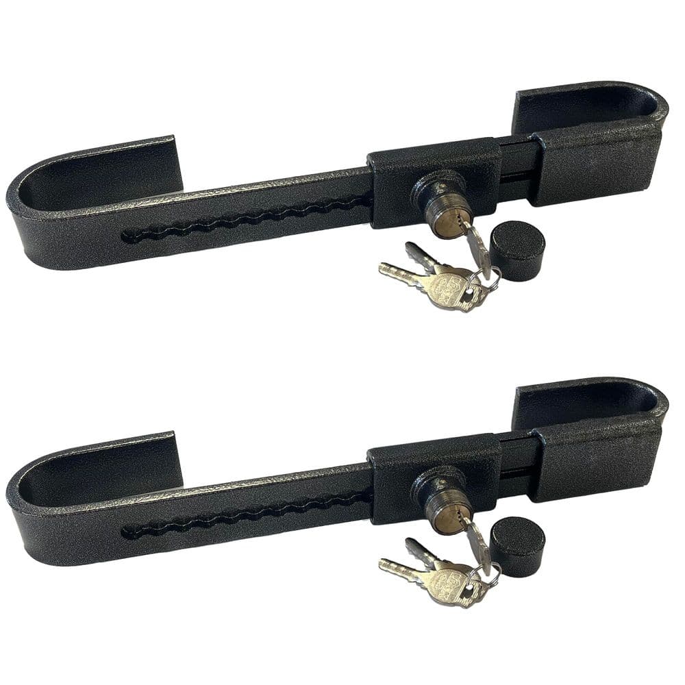 2 x Shipping Container Security Lock Adjustable 21-43cm Heavy Duty ...