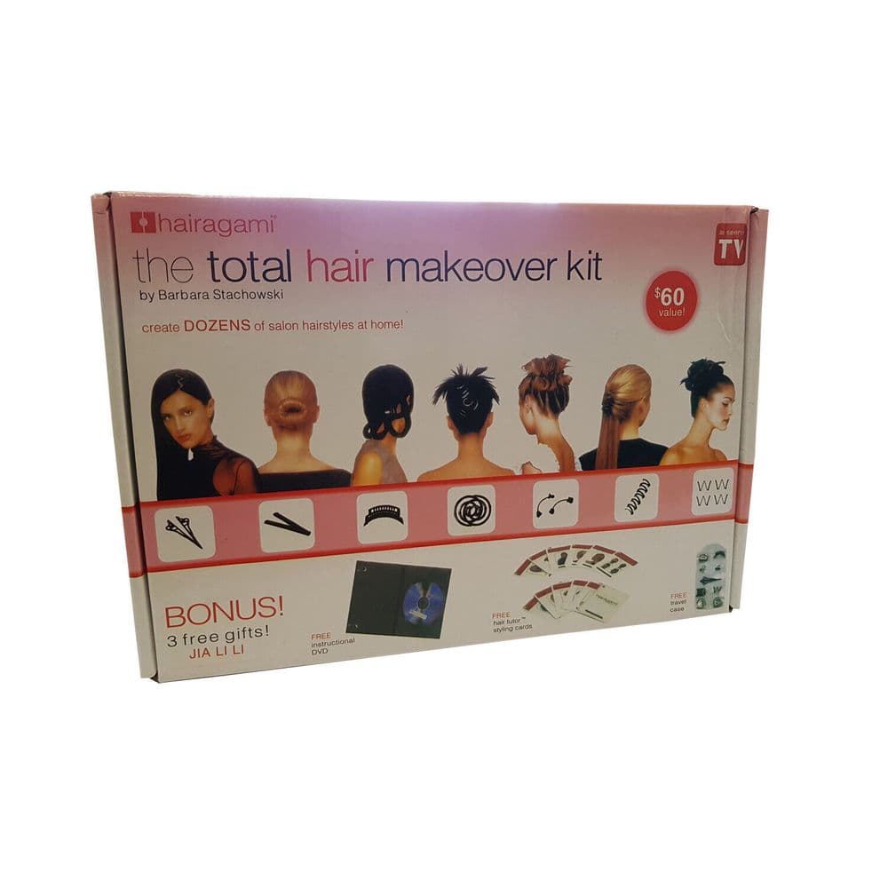 2 x TOTAL HAIR MAKE OVER KITS create different styles with this kit