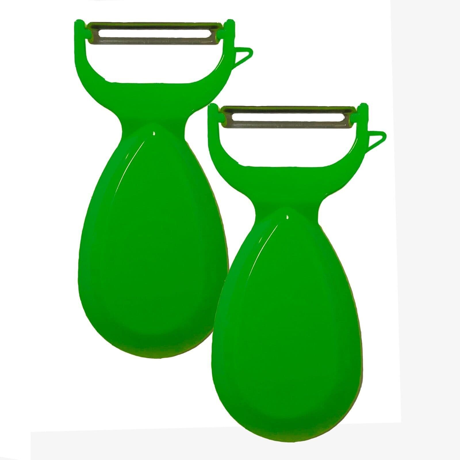 2 x Vegetable Potato Peeler & Cleaner Fruit Speed Slicer Cutter Splicer ...