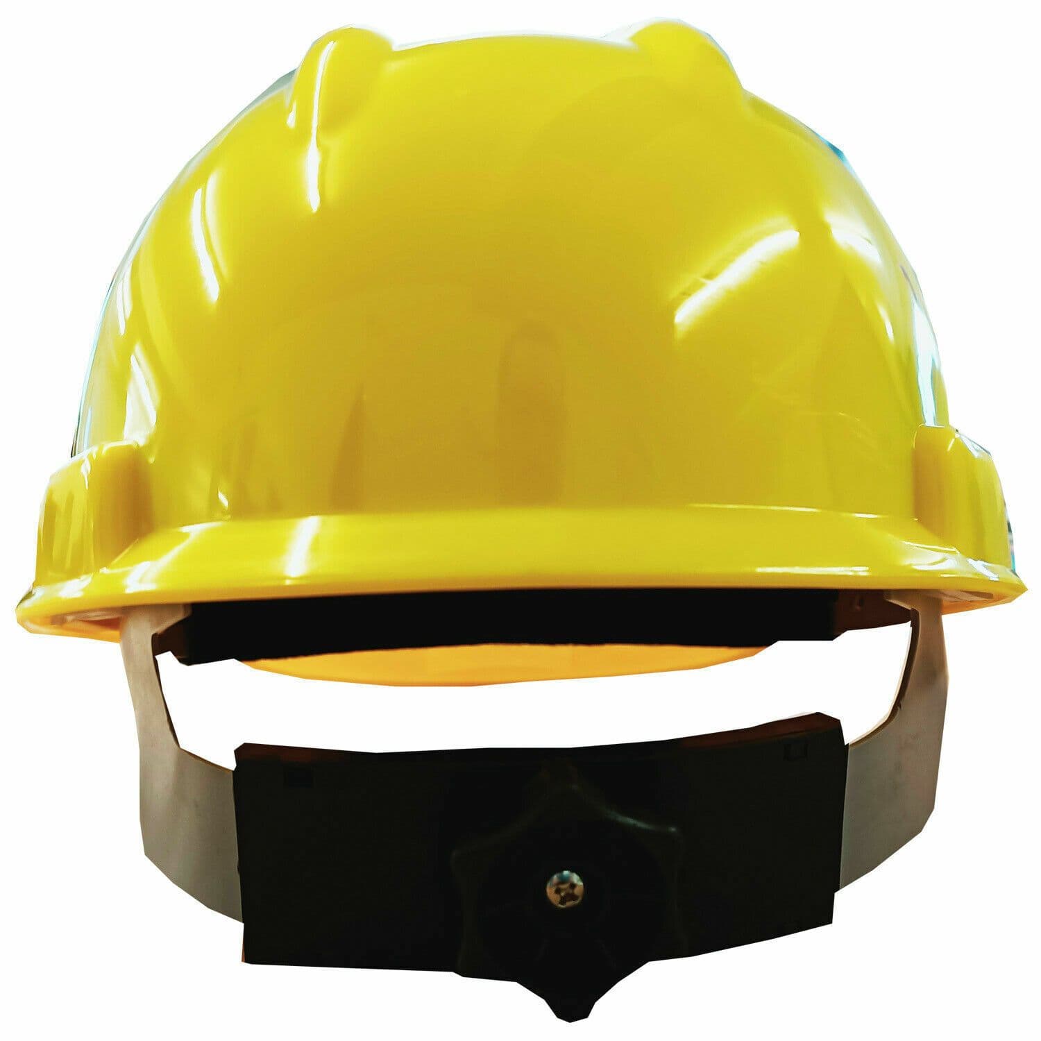 2 x YELLOW HARD SAFETY HELMETS - BUMP HAT diy construction builder ...