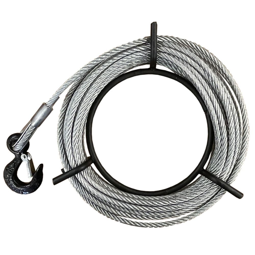 20 metre ROPE to suit 1600kgs ROPE HOIST with HOOK pulling lifting tree ...