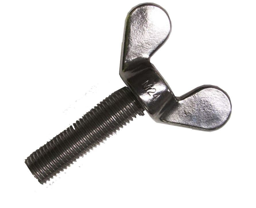 24mm X 95mm STAINLESS STEEL MARINE BUTTERFLY WING BOLT boat thread yacht