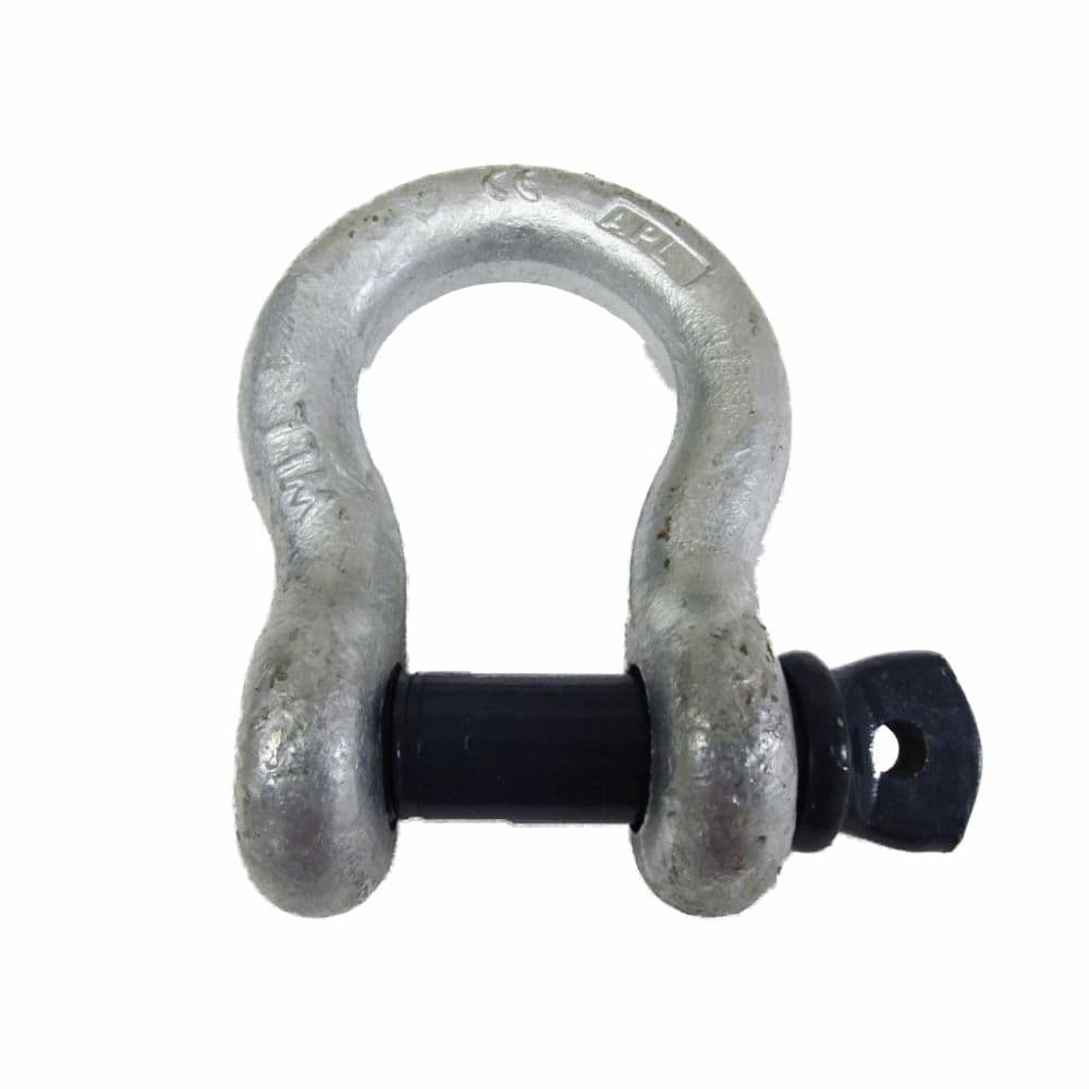 25 Tonne ALLOY STEEL LIFTING / TOWING SCREW PIN BOW SHACKLE - certified ...