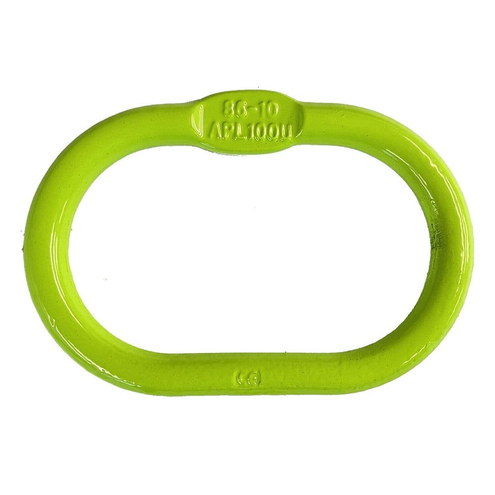 25mm GR 100 HIGH STRENGTH MASTER LINK 10T chain wire rope webbing sling ...