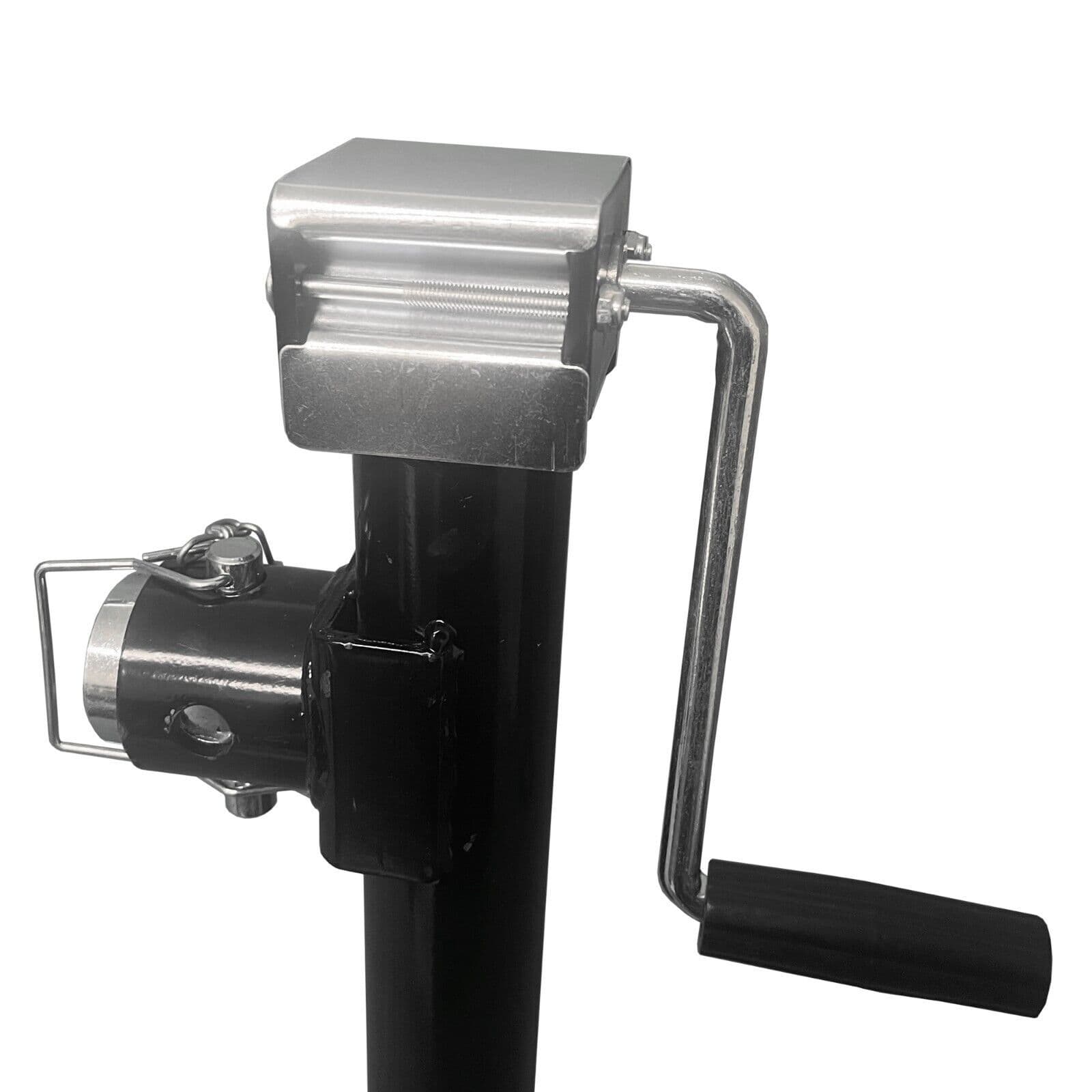 2x Trailer Jack Leg Side Winding Weld On 2000kg Heavy Duty Telescopic ...