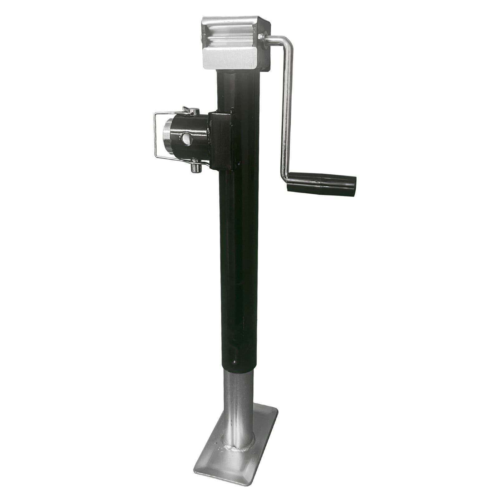 2x Trailer Jack Leg Side Winding Weld On 2000kg Heavy Duty Telescopic ...