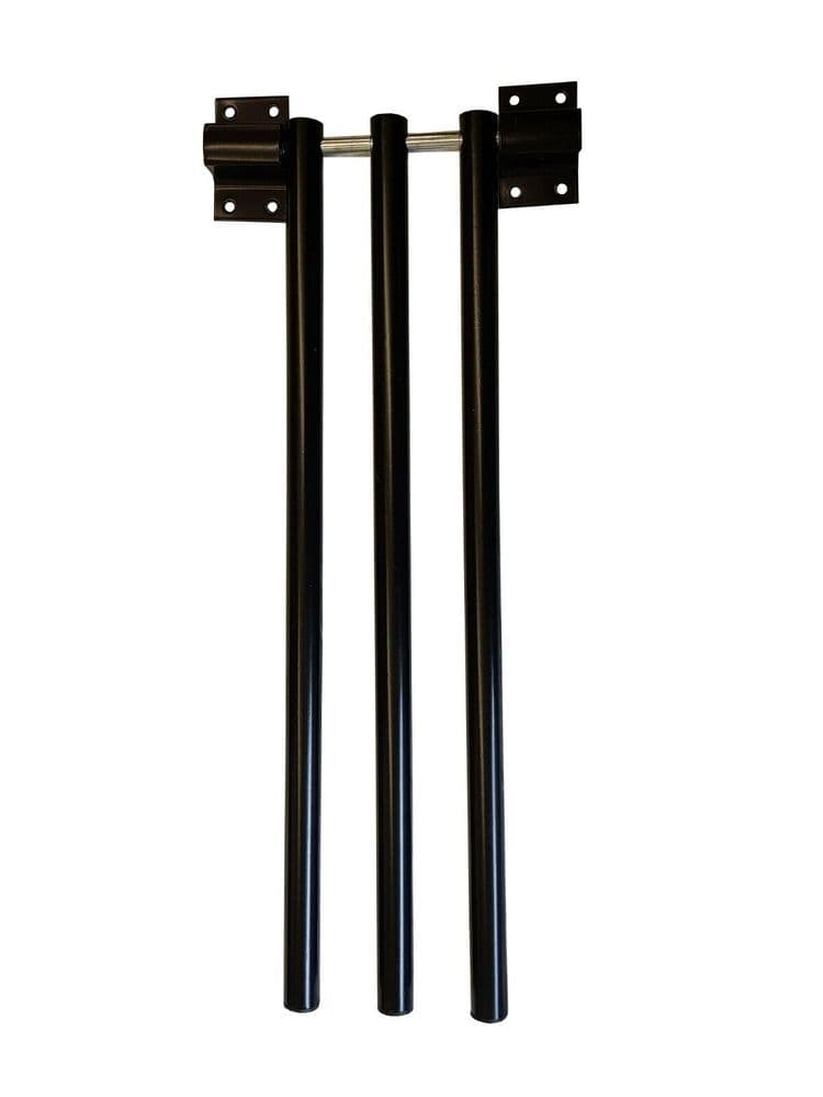 3 RAIL ADJUSTABLE BLANKET BAR RUG RAIL 2296 equestrian horse stable ...