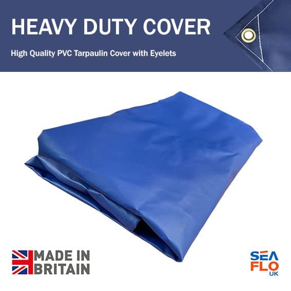 3 0m x 4 0m Heavy Duty 610gsm PVC Tarpaulins Durable Covers With Eyelets