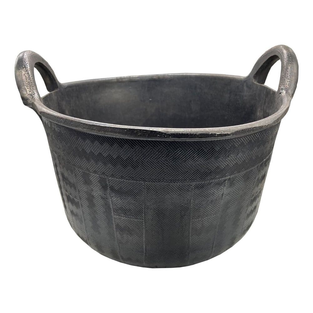 30 Litre Rubber Skip Feed Bucket Water Trough horse cattle livestock sheep