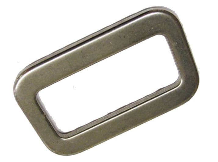 30mm STAINLESS STEEL MARINE RECTANGULAR WEBBING SLIDE webbing boat ...