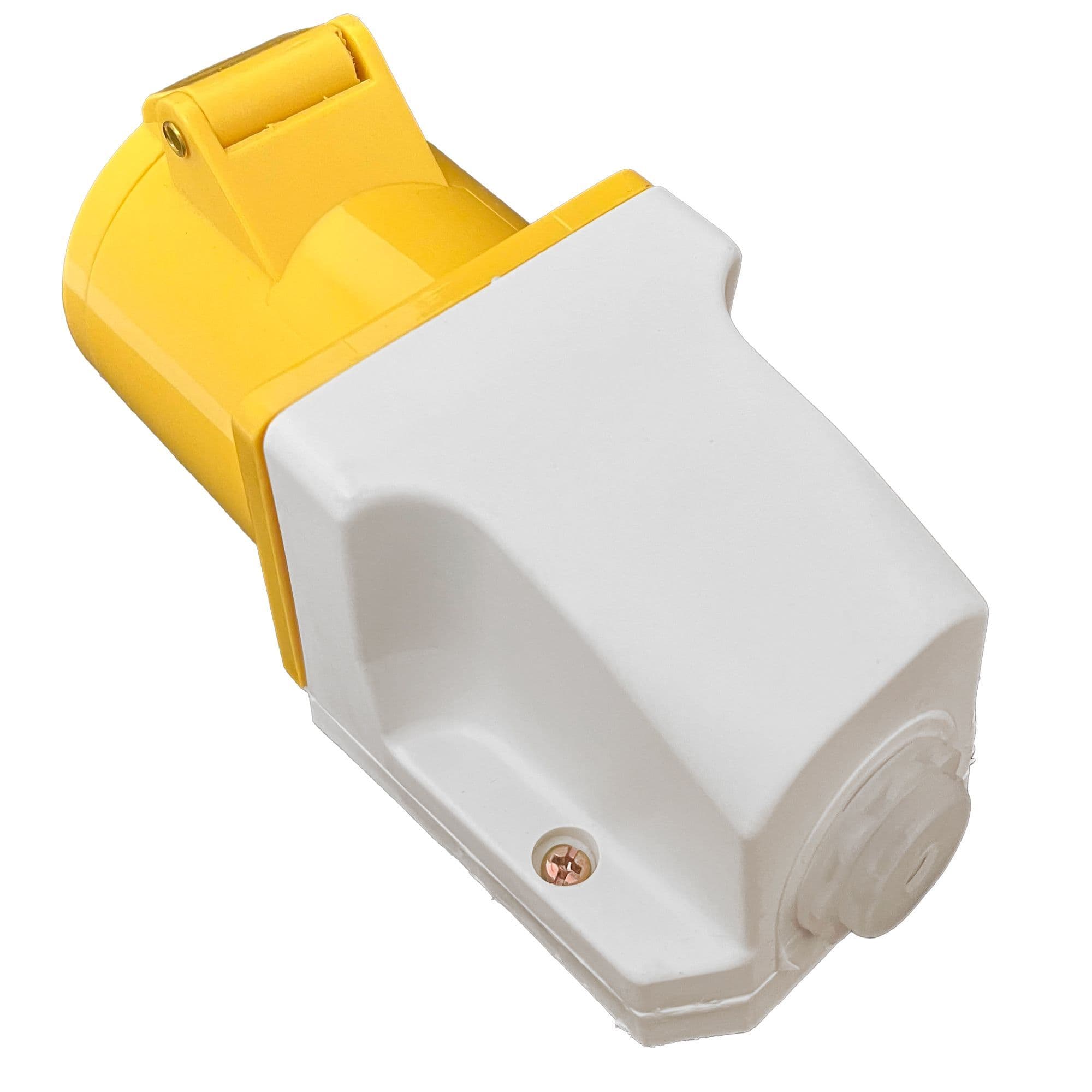 32 amp Socket Surface Mounted 110V Waterproof Mains Hook Up 3 Pin ...