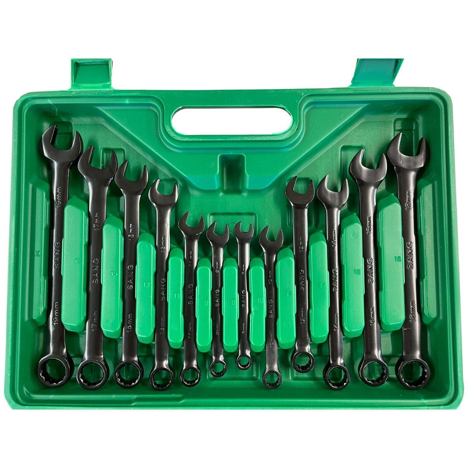 37 pcs CRV SPANNER and SOCKET WRENCH SET TOOL KIT garage mechanic diy ...